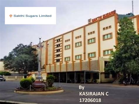 sakthi sugar internship report pptx commodities economy