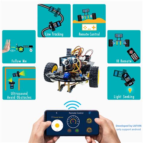 Kit Robotique Voiture 2wd Pour Ardu37 Test Et Avis