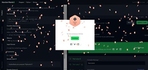 Venkata Bhargav Vinjamuru On Linkedin Achievementunlocked Python Hackerrank