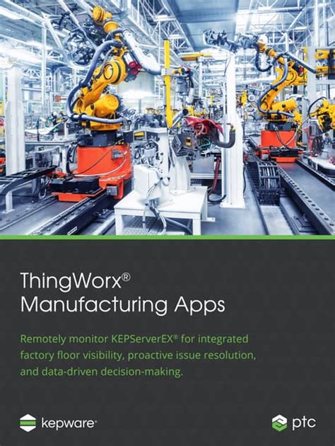 Thingworx Manufacturing Apps Brochurepdf