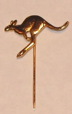 Kangaroo Lapel Pins And Opal Hat Pins