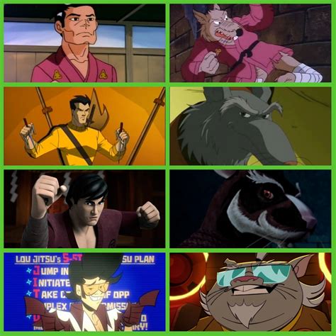 Every Incarnation Of Splinterhamato Yoshi 1 Rtmnt