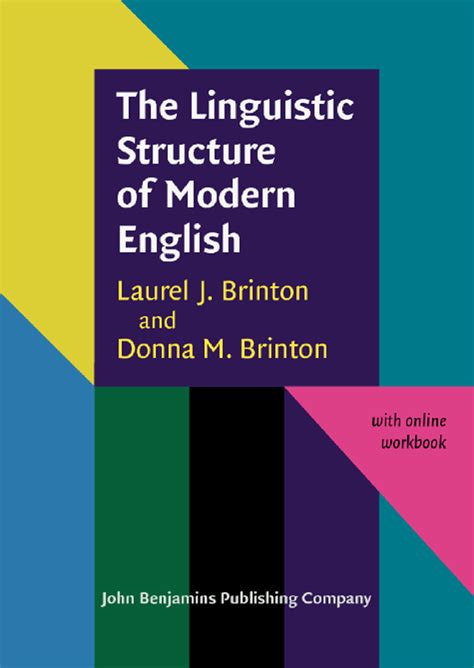 the linguistic structure of modern english brinton university of