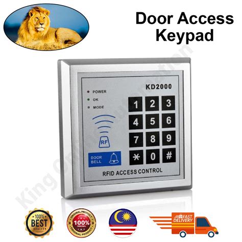 RFID Keypad Access Control System Device Entry Password Door Lock