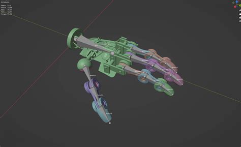 Robot Hand 3d Model By Arfo