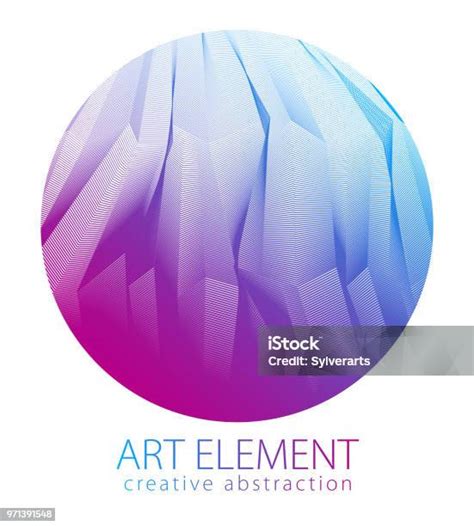 원의 모양 좋은 라인 표면 텍스처의 완벽 한 예술과 디자인 요소입니다 벡터 3d 관점 배경 레이아웃 포스터 현수막 인쇄 및 웹을