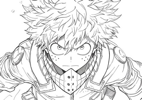 My Hero Academia Coloriage Chtoby Pomnili