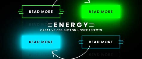 Css Energy Button Hover Effects Neon Light Animation Effects On Hover Dev Community