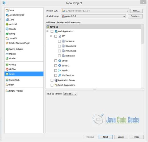 Grails Hello World Example Java Code Geeks
