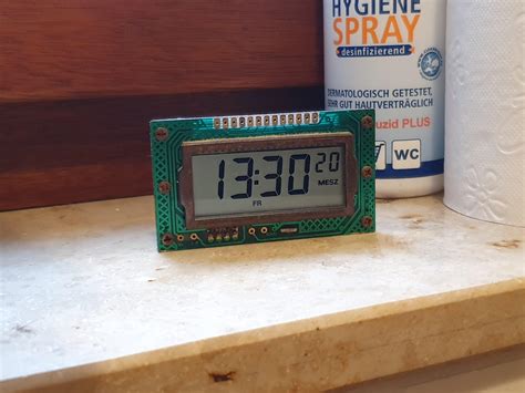 Approx 30 Year Old Atomic Clock Receiver Still Working Perfectly Germany Conrad Electronic