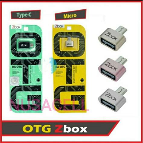 Jual Otg Besi Metal Zbox Otg Type C Otg Micro Shopee Indonesia