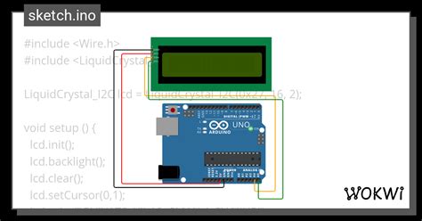 Lcd I2c Ghiyats Xii 10 Wokwi Esp32 Stm32 Arduino Simulator