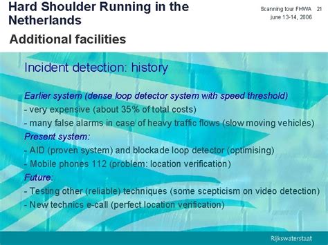 Hard Shoulder Running Hsr In The Netherlands Bert