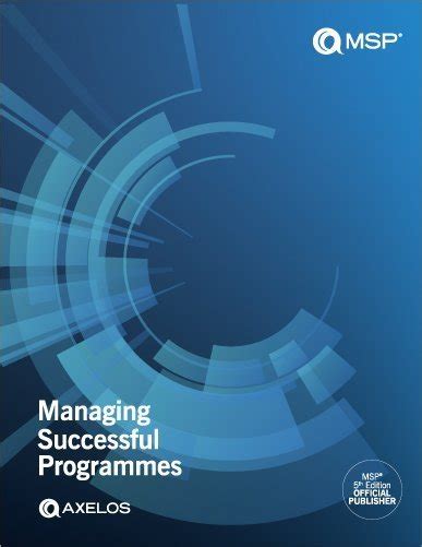Managing Successful Programmes Msp 5th Edition Paperback Book