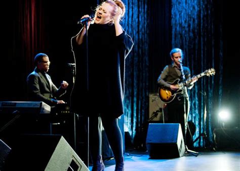Adele Performs On Aol Sessions Feb 2011 Los Angeles Ca Portrait By Photographer Collins