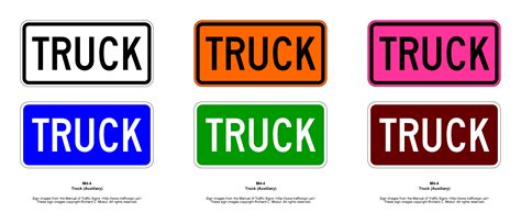 Manual Of Traffic Signs M4 Series Signs