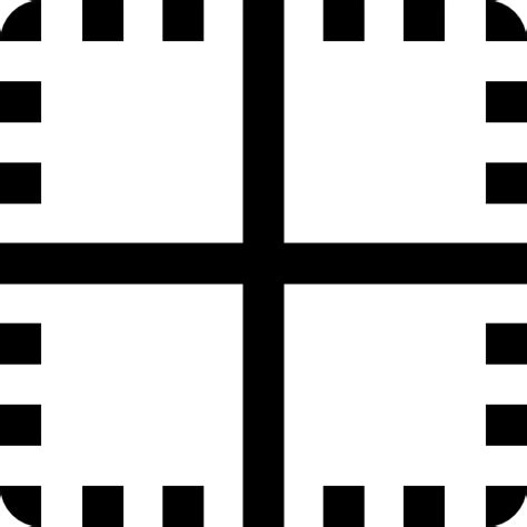 Border Super Basic Straight Outline Icon