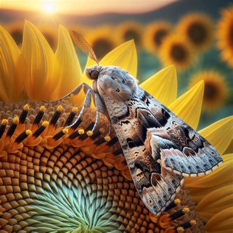 Sunflower Moth Chem Garden