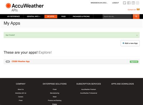 Step 2 Accuweather App Full Stack Javascript