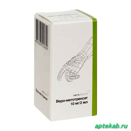 Метотрексат-эбеве р-р д/ин. 10 мг/мл шприц 2 мл №1+игла с авт. сист ...