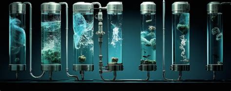 Premium Photo Abstract Water Filtering System Concept Artwork