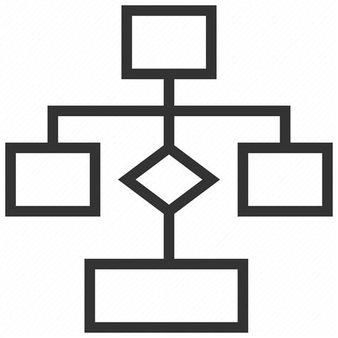 Algorithm Data Decision Diagram Flow Flowchart Process Icon