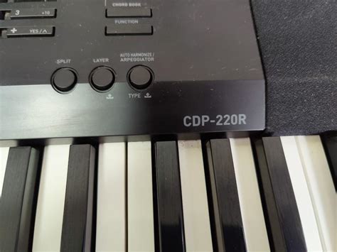 Casio Piano CDP-220R, Hobbies & Toys, Music & Media, Musical ...