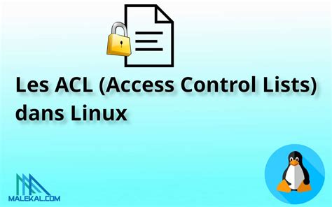 les acl access control lists dans linux