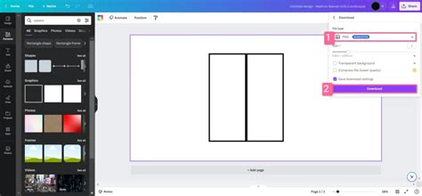 How To Make Two Columns In Canva Step By Step