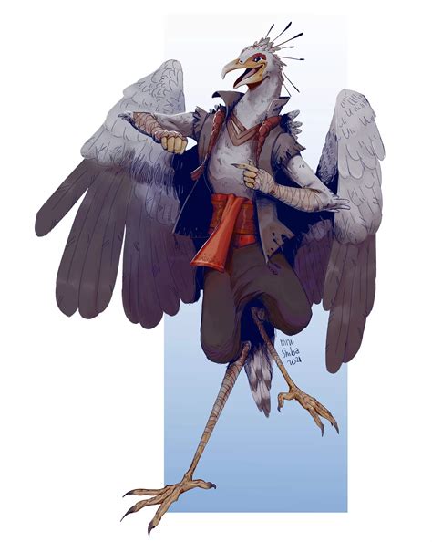 Aarakocra By J Zirebiec Rimaginarycharacters