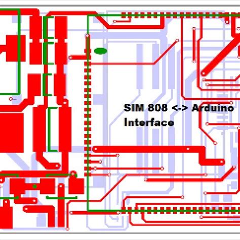 Gambar 7 PCB Dimana SIM 808 Terpasang Dan Interface Ke Arduino Uno Download Scientific Diagram