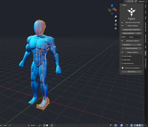 non destructive base mesh of muscular guy works in progress blender