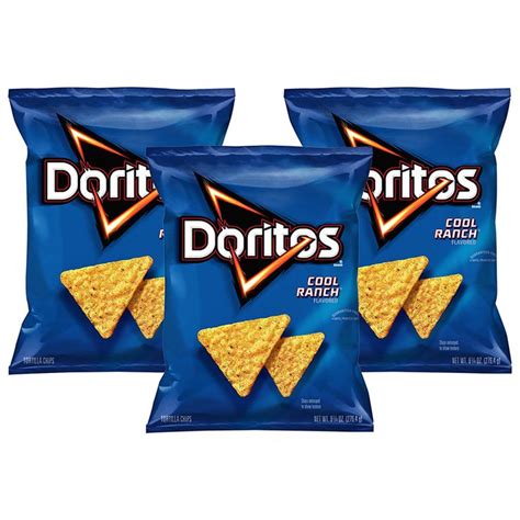 Doritos Cool Ranch Flavored Tortilla Chips 975 Oz Ad Ranch Affiliate Flavored Doritos