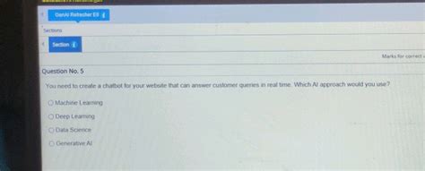 GenJ Ratreaher ED I Sections Secton Marks StudyX