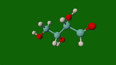 Eve3d Monosacárido Aldotretrosa L Eritrosa Download Free 3d Model By