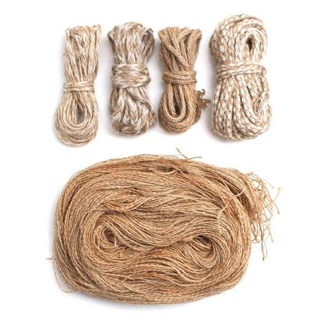 Natural Twine Bundle 3m 4 Pack Hobbycraft