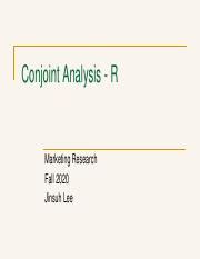 Session Conjoint Analysis R Practice Pdf Conjoint Analysis R Marketing Research Fall