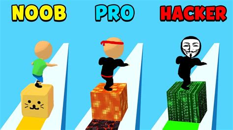 NOOB Vs PRO Vs HACKER Cube Surfer YouTube NOOB Vs PRO Vs HACKER Cube Surfer YouTube