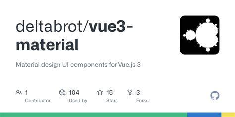 Github Deltabrotvue3 Material Material Design Ui Components For Vue