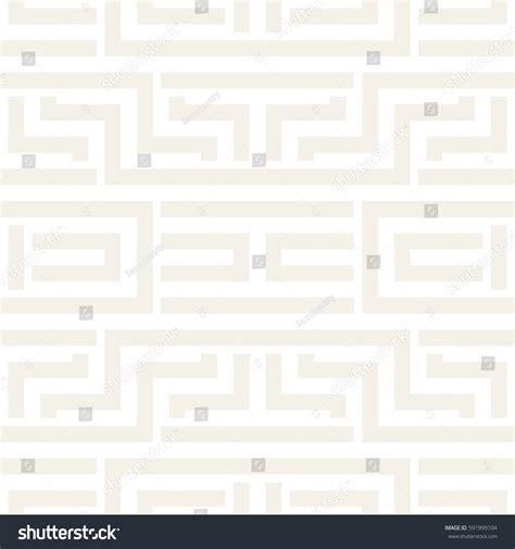 Interlacing Lines Subtle Lattice Ethnic Monochrome Stock Vector Royalty Free 591999104
