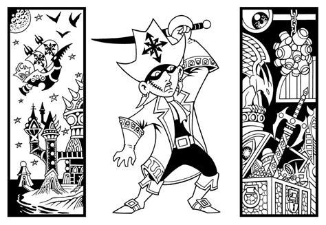 Cyrus The Pirate Tryptych By Tillinghast23 On Deviantart