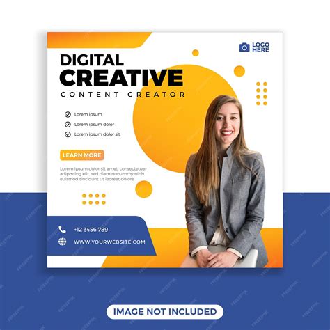Premium Vector Poster Hire Announcement Template Design For Content Creator Digital Agency