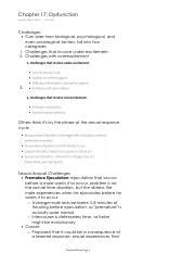 Chapter 17 Dysfunction Pdf Chapter 17 Dysfunction Sunday May 8 2022 5 22 PM Challenges Can