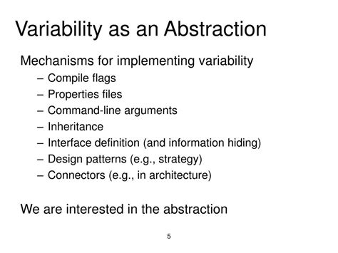 Ppt Software Product Line Testing Part Ii Variability Modeling