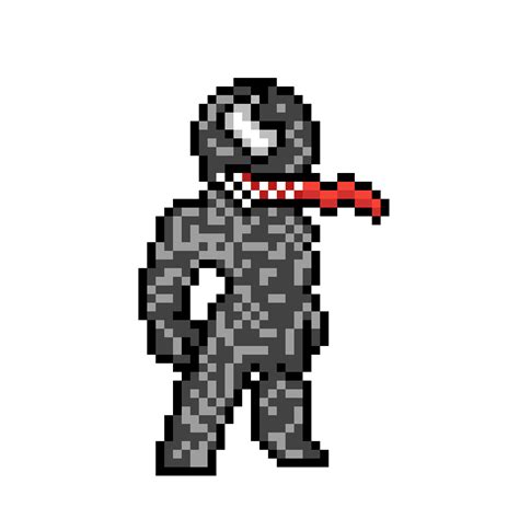 Minecraft Pixel Art Venom