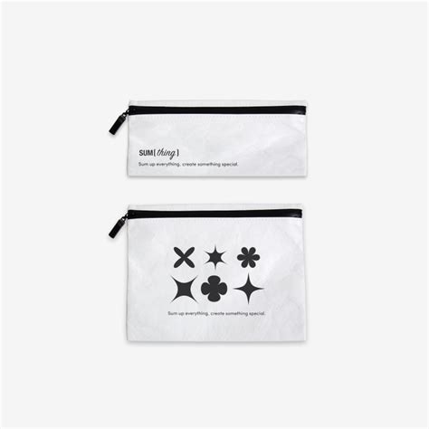 커스텀 파우치 3종 썸띵 브랜드 굿즈로 좋은 경험을 전합니다