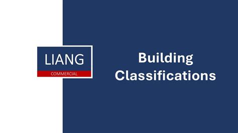 Building Classifications Youtube