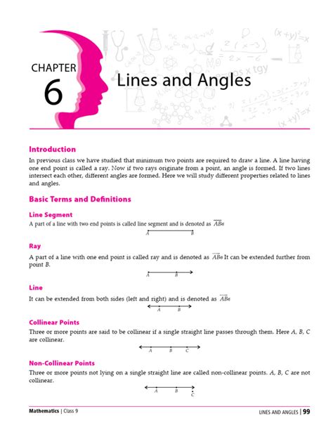 Class 9 Maths Lines And Angles 1 Pdf