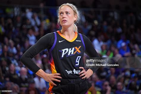 Sophie Cunningham Of The Phoenix Mercury Looks On During The Game