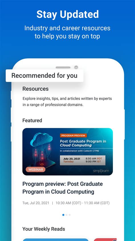 Simplilearn Learning App Para Iphone Download